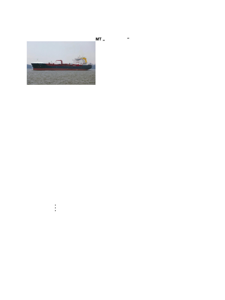 CB BALTIC - Schiffsbeschreibung Neu | PDF | Oil Tanker | Ships