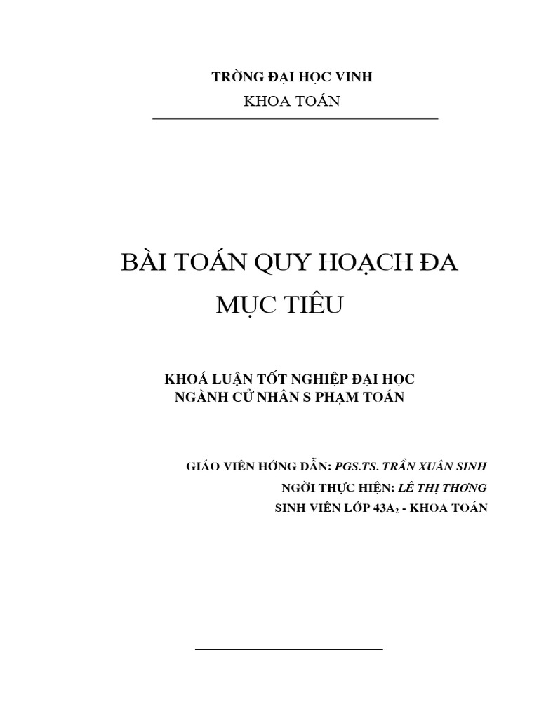 [123doc] Bai Toan Quy Hoach Da Muc Tieu | PDF