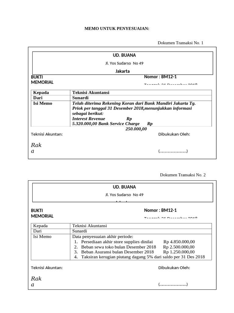 Penyesuaian Ud Buana 2023 | PDF