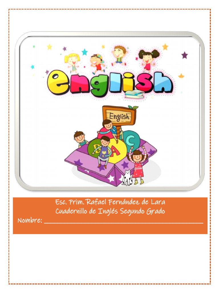 Cuadernillo de Inglés 2° Grado | PDF