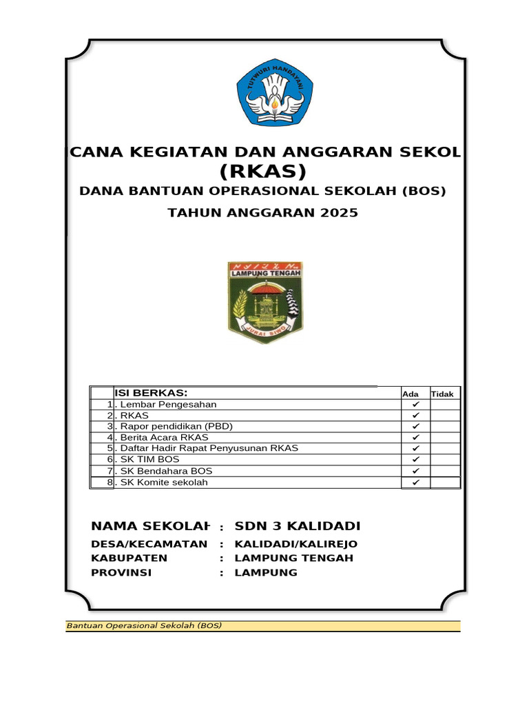 Sampul Dan Lembar Pengesahan | PDF
