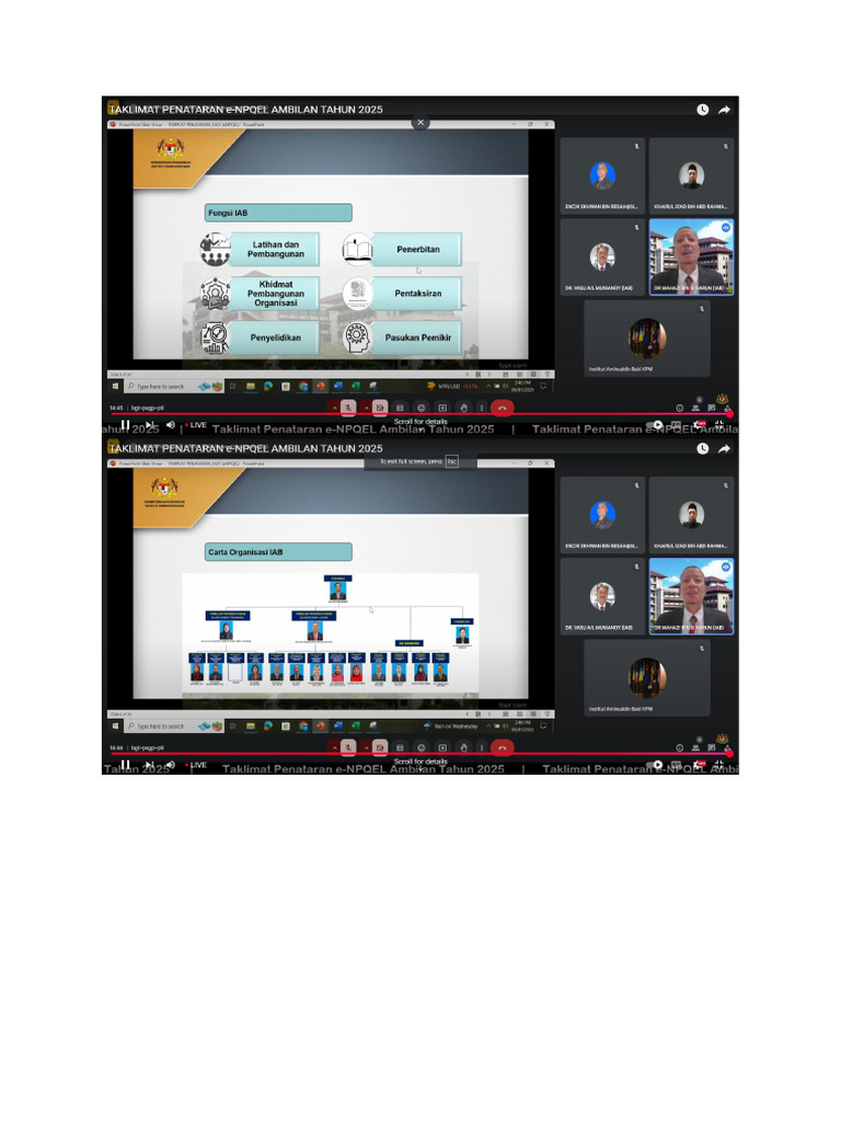 taklimat npqel 2025 | PDF