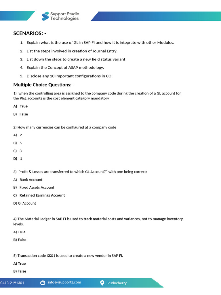 FICO Assessment 1 | PDF | Debits And Credits | Business Economics