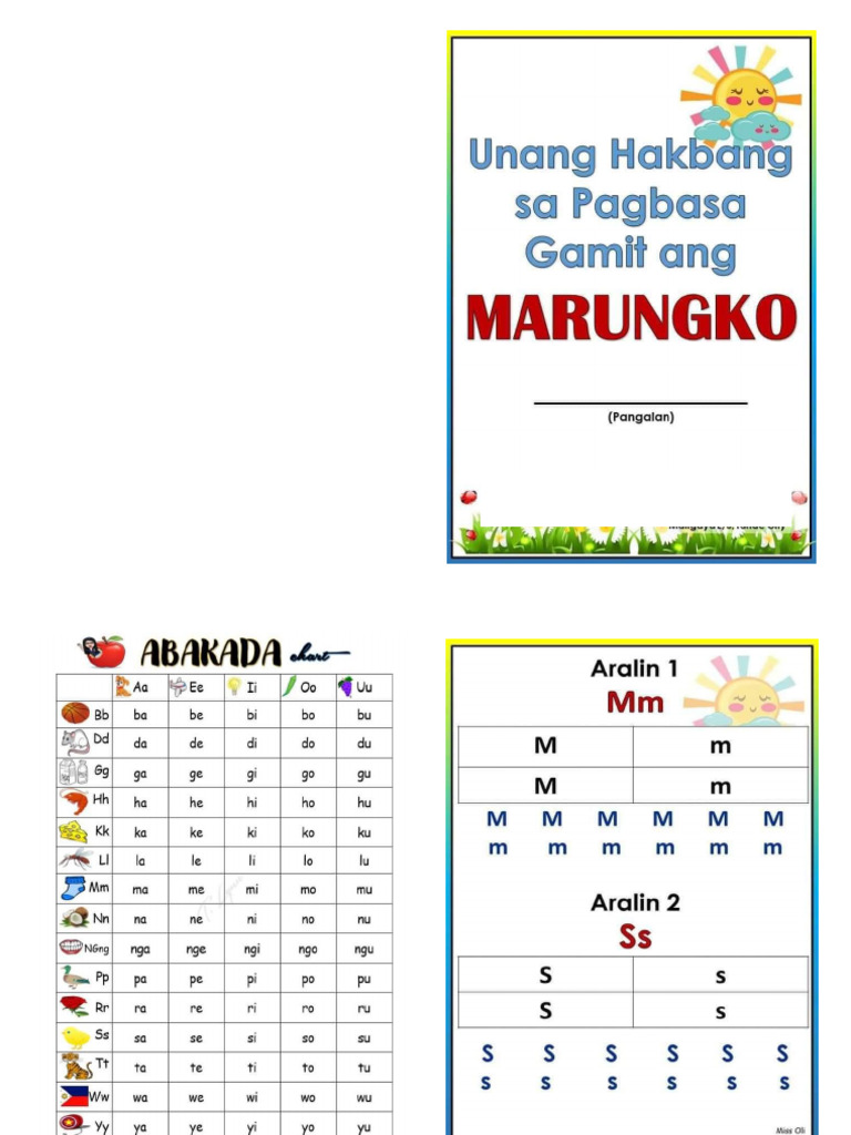 marungko grade1 | PDF