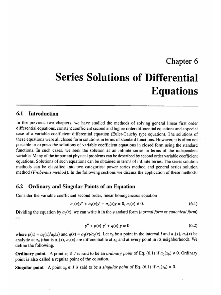 Series Solution 2 | PDF