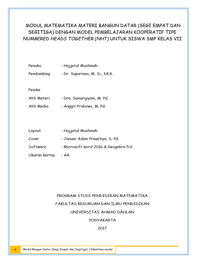 MODUL REVISI IV | PDF