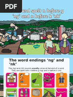 CVCC Word Endings: 'nk', 'nt', 'nd' | PDF