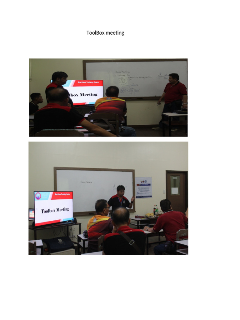 ToolBox Meeting | PDF