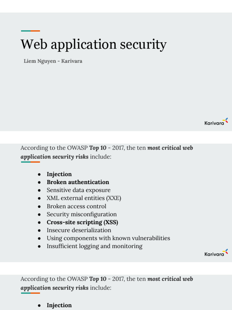 Web Application Security | PDF | Password | Computing