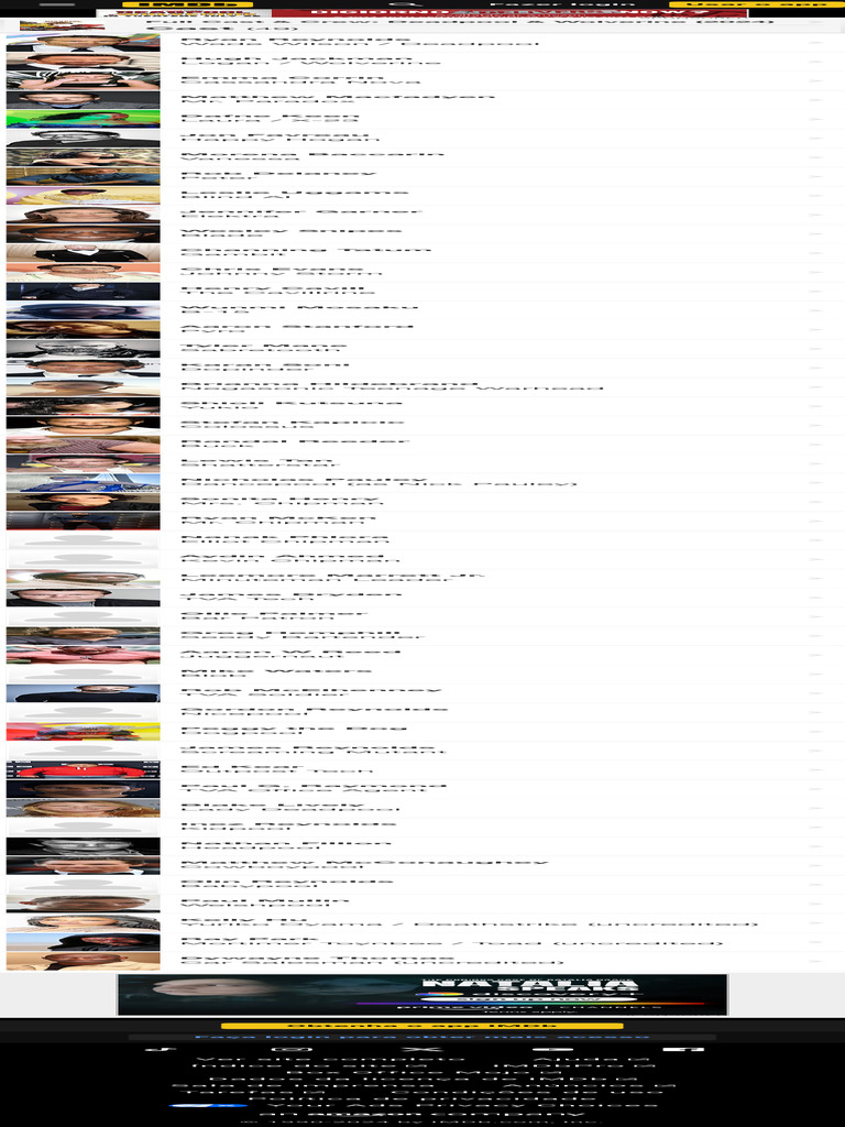 Deadpool & Wolverine (2024) - "Cast" Credits - IMDb | PDF