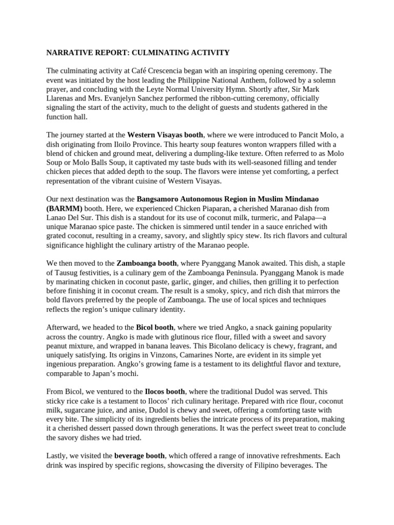 Filipino Culinary Journey | PDF | Foods | Food And Drink Preparation