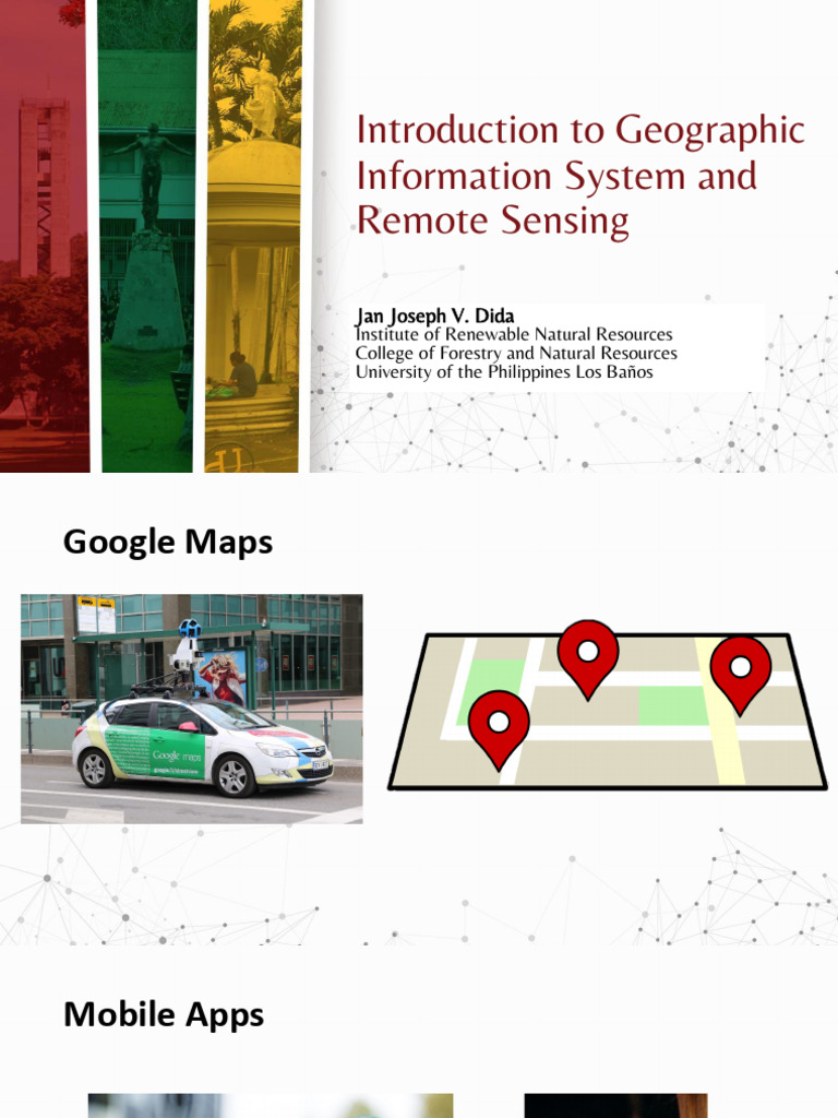 Module 1 - Introduction To GIS and RS | PDF | Geographic Information System | Remote Sensing