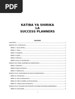 Katiba Ya Kikundi | PDF