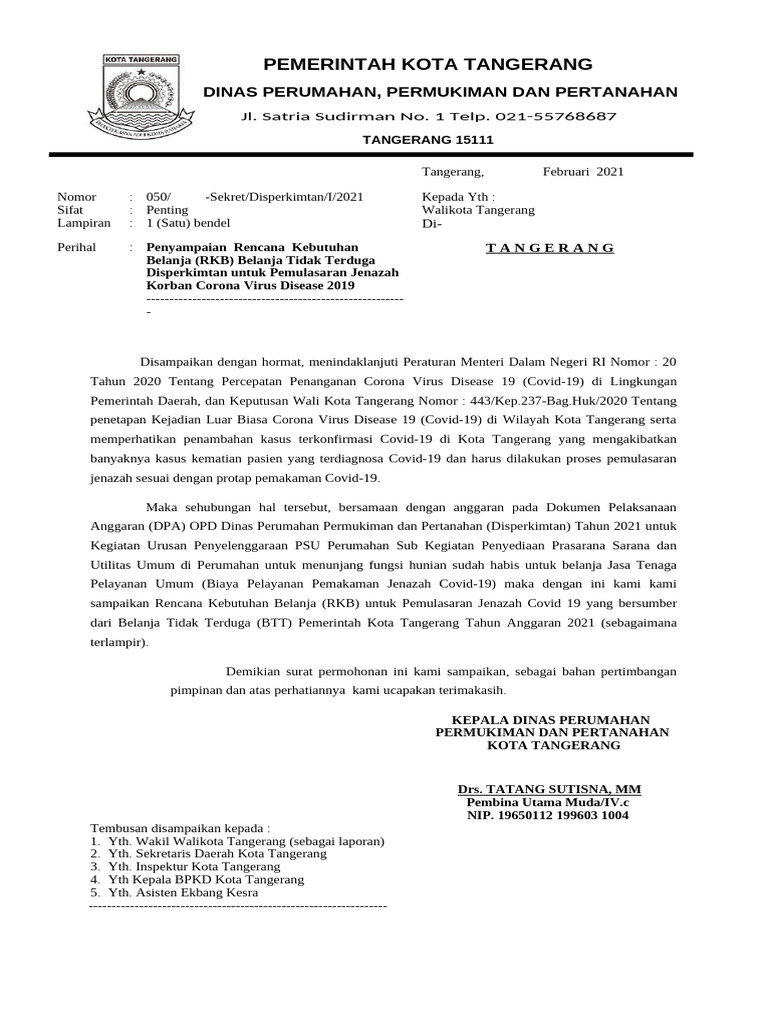 Surat Menyurat BTT | PDF