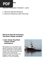 Materi Ajar Kapal Tunda (Tug Boat) | PDF