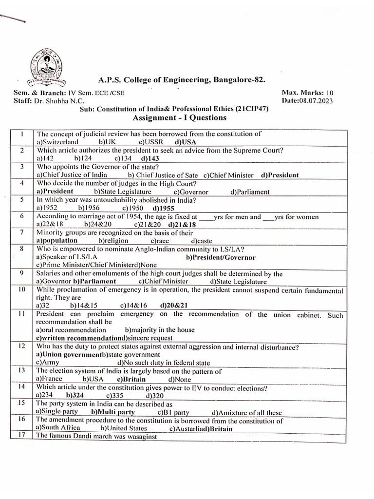 Assignments 1 & 2 Questions | PDF