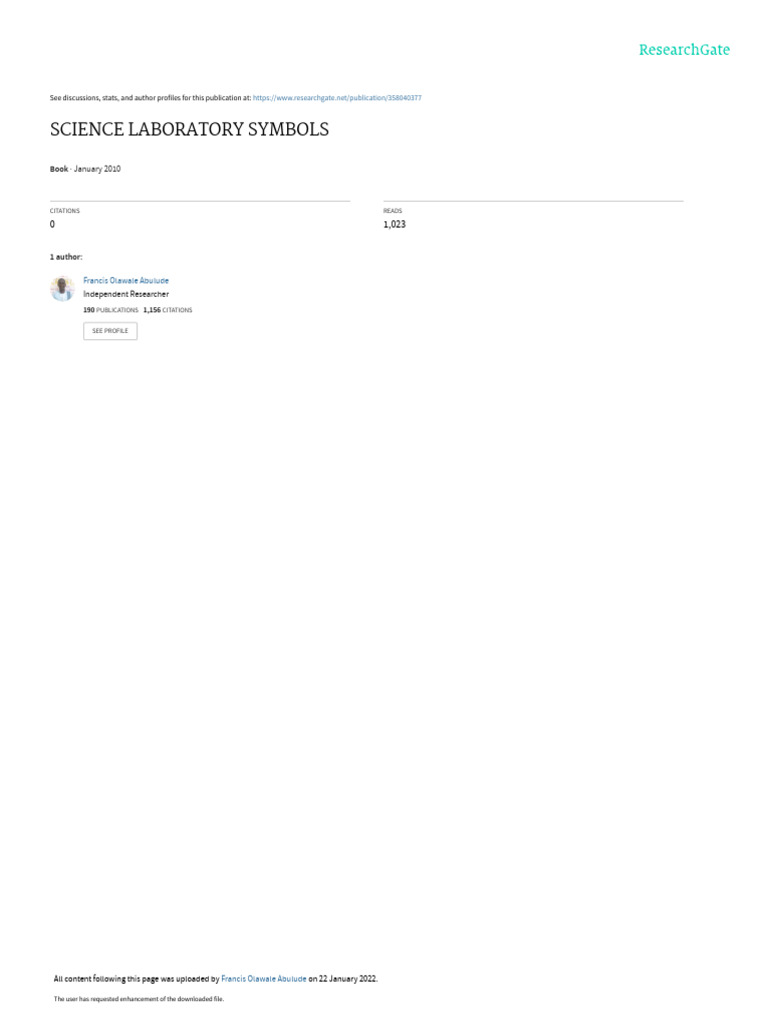 Science Laboratory Symbols | PDF | Laboratories | Safety