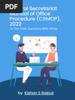 Draft Formats MOP | PDF | Government Of India | Justice