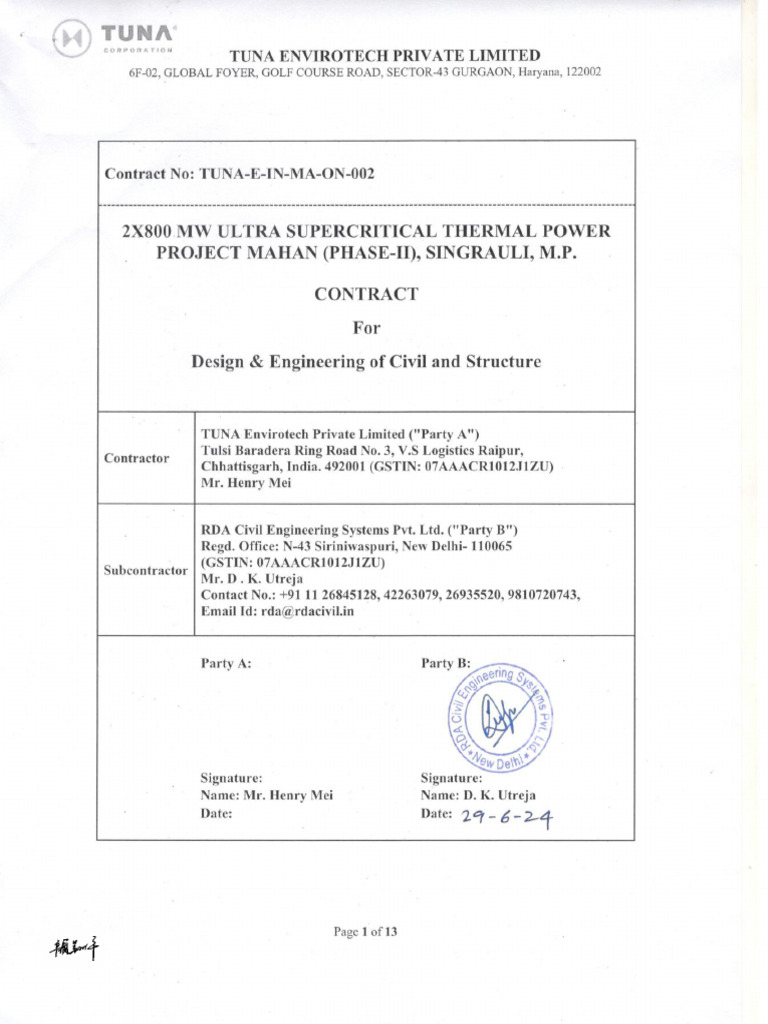 PO 002-Civil & Structure Designrtgsrfg | PDF