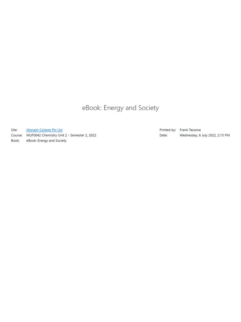 Unit2 - 03 Energy and Society (Moodle Ebook) | PDF | Redox ...