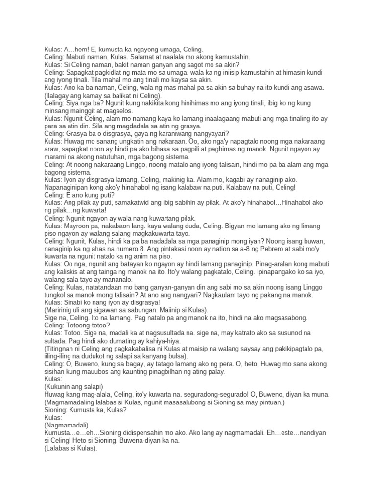 Sa Pula Sa Puti | PDF