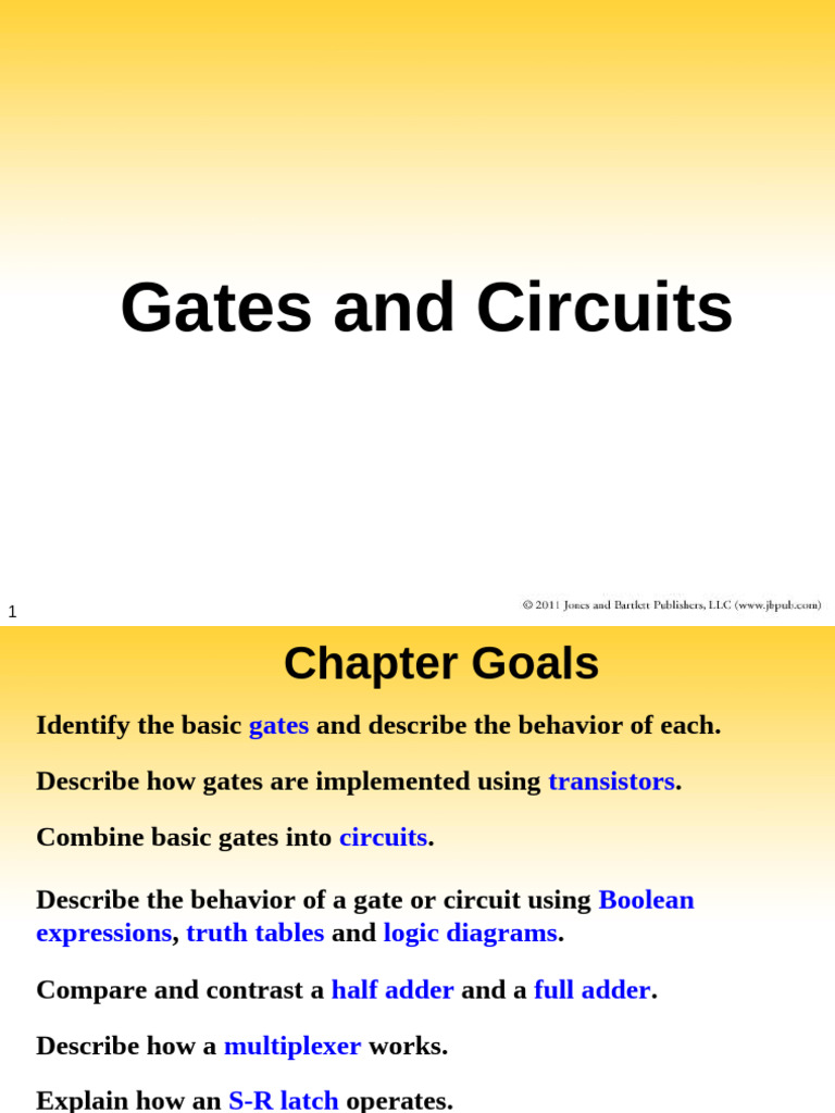 Understanding Logic Gates and Circuits | PDF | Logic Gate | Electronic ...