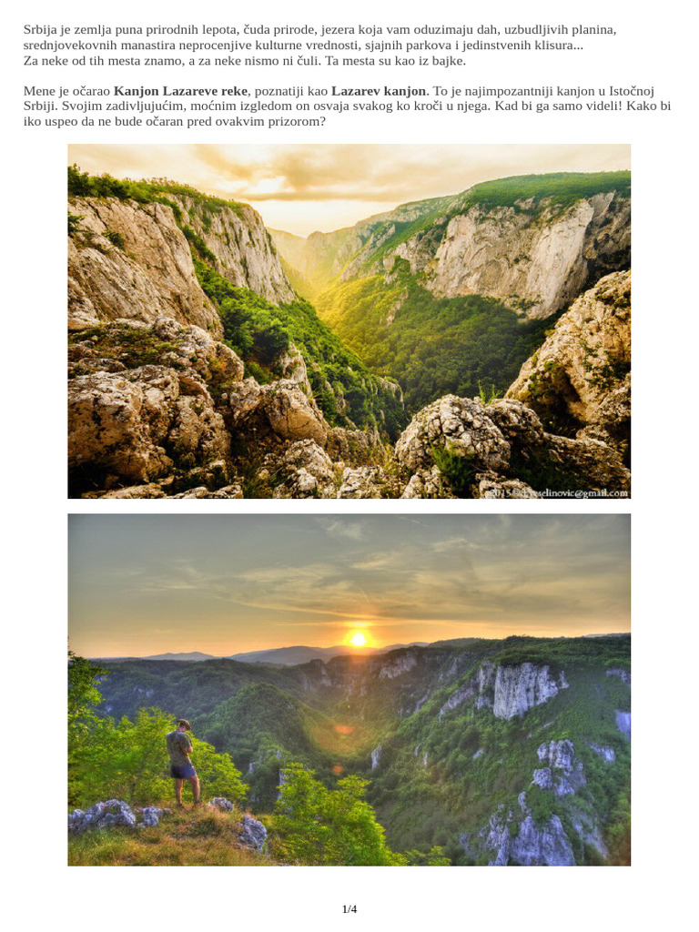 Lazarev Kanjon | PDF