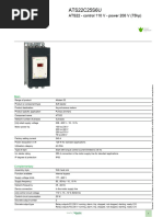 Altistart 22 Soft Starter Overview | PDF | Electric Motor | Relay