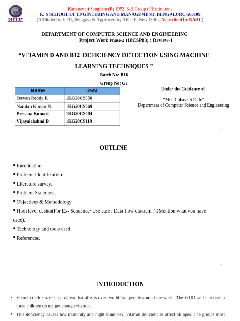 Phase 2-Review 1 Ppt-1 | PDF | Machine Learning | Expert