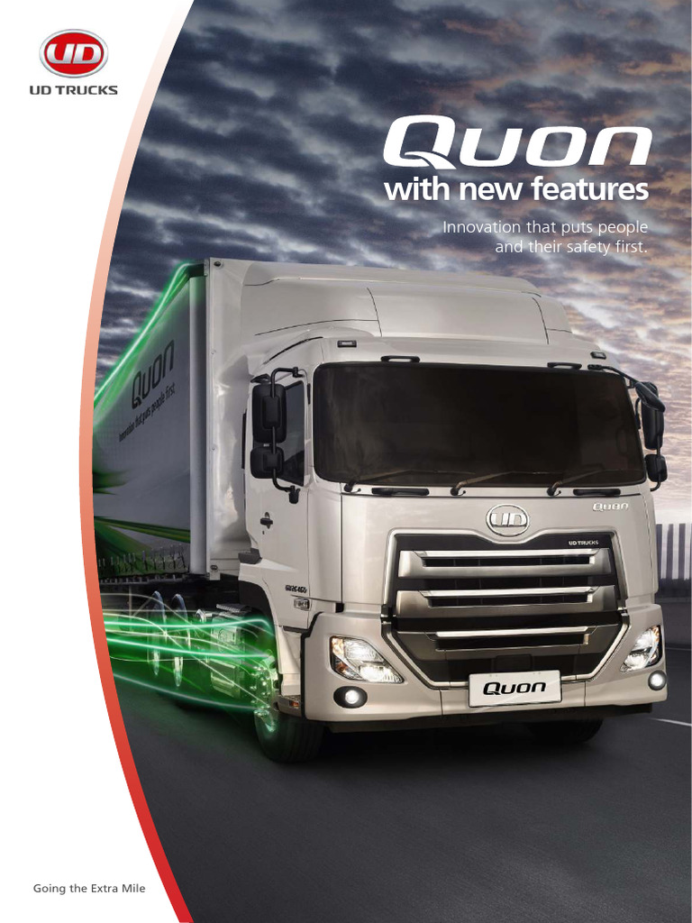 Enhanced Safety Features in Quon Trucks | PDF | Traffic | Manual ...