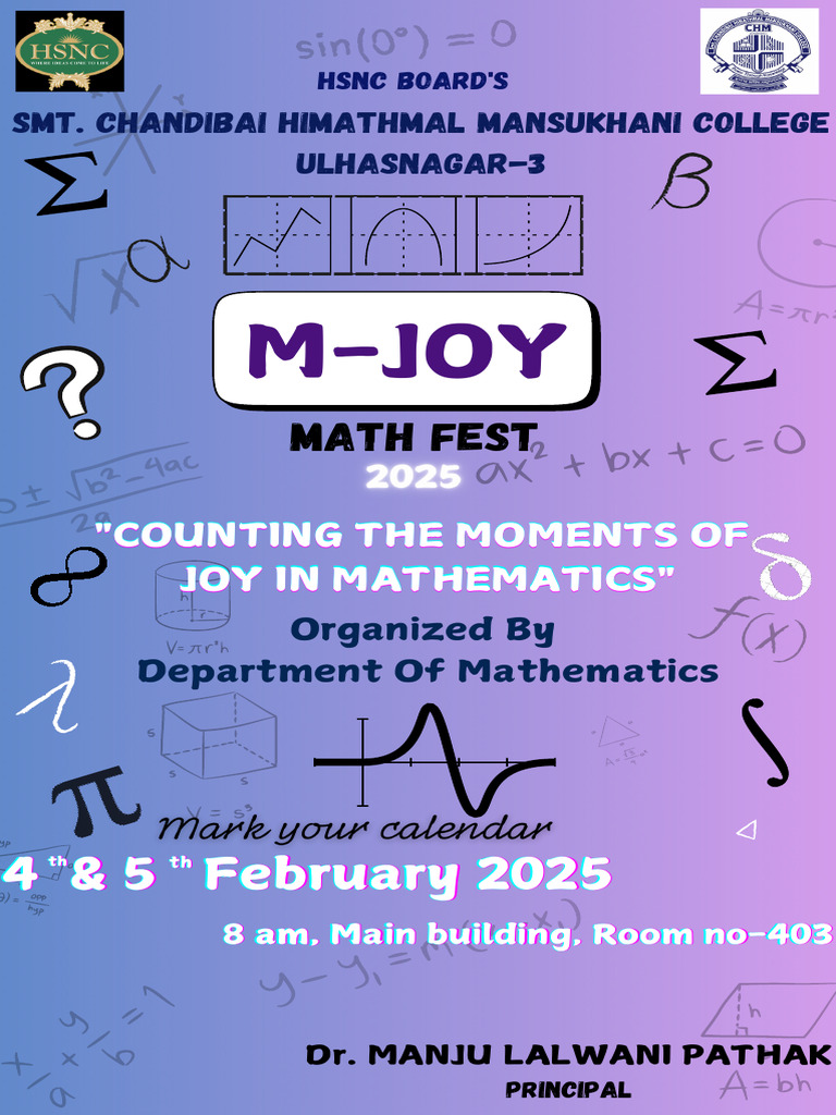 MJoY 2025 Math Fest Flyer | PDF