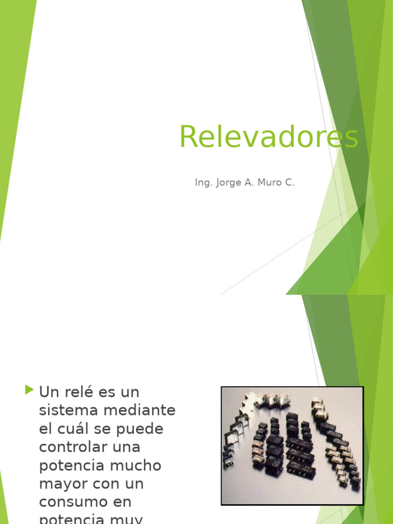 rele-130922155010-phpapp01 | PDF | Relé | Cambiar