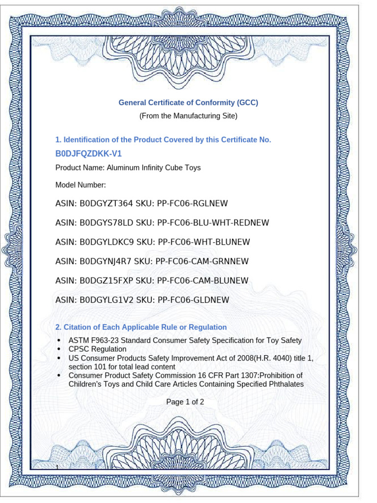 GCC Template | PDF | Safety