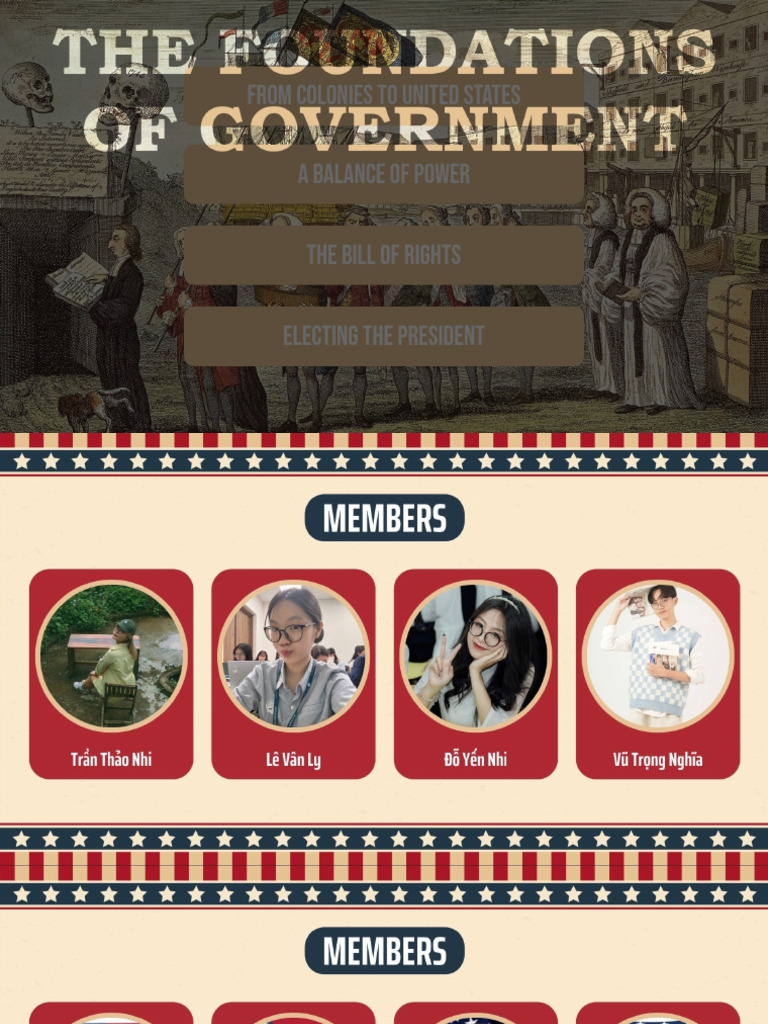 (GROUP 10) The Foundation of The Government | PDF | American Government ...