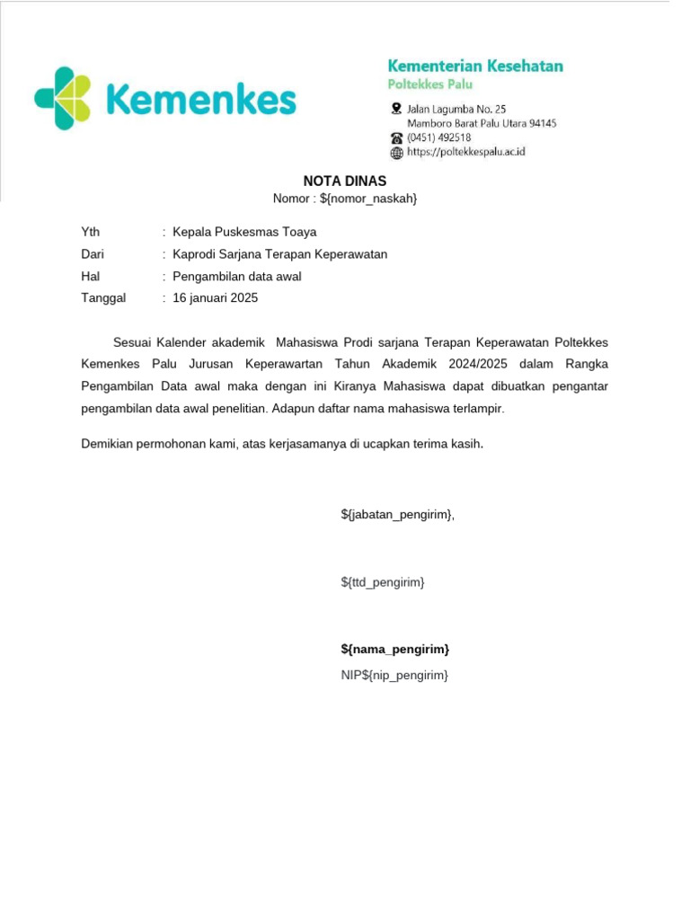 pengambilan data awal prosma | PDF