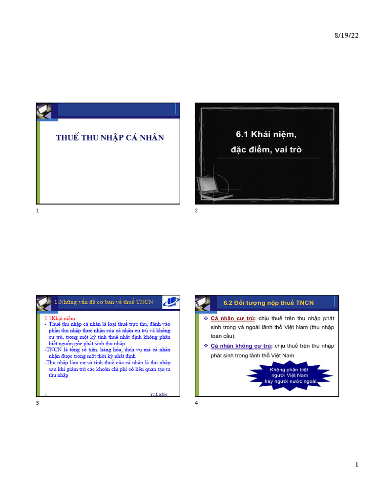 Thue TNCN 3-2022ppt [Compatibility Mode] | PDF