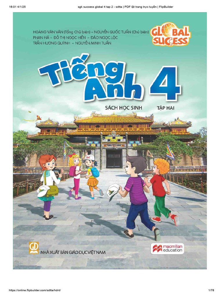 sgk success global 4 tap 2 - sdtta - PDF lật trang trực tuyến - FlipBuilder | PDF