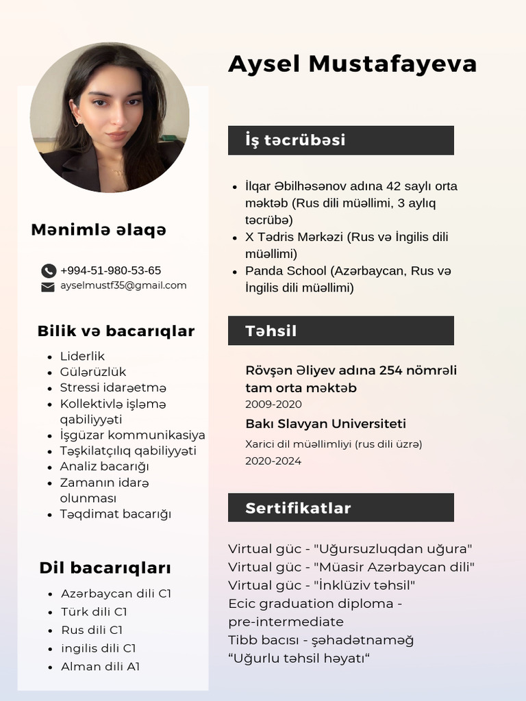 Aysel Mustafayeva PDF | PDF