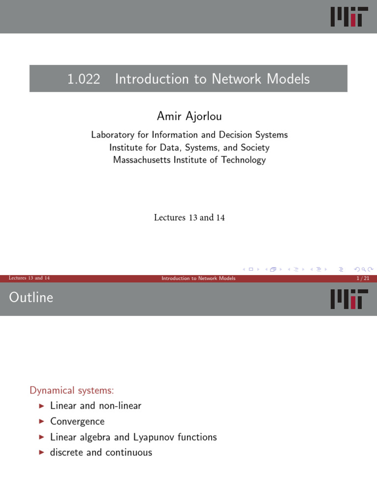 MIT1 022F18 Lec13 and Lec14 | PDF | Eigenvalues And Eigenvectors | Mathematical Analysis