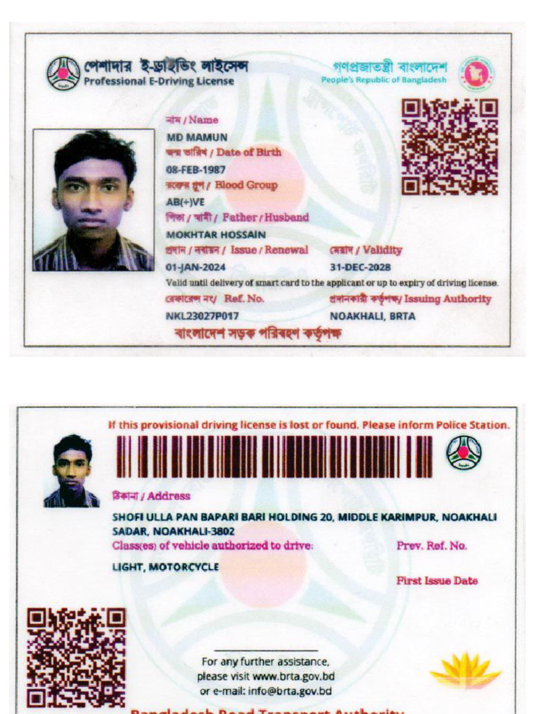 Driving Licence | PDF