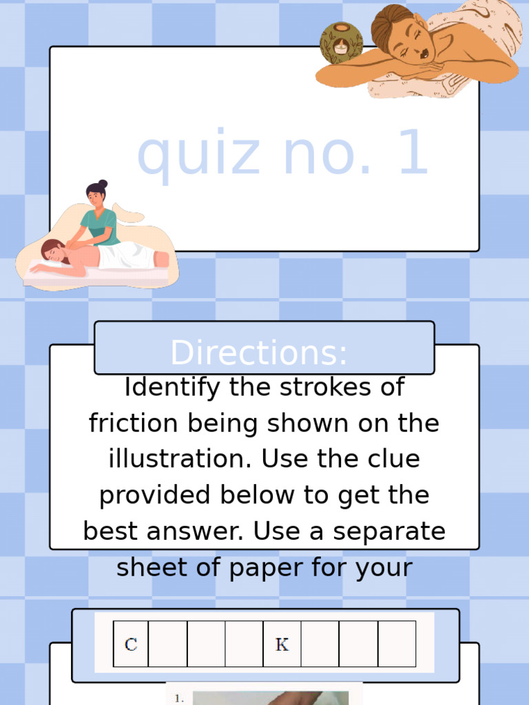 q1 Quarter 4 FRICTION GRADE 8 WELLNESS MASSAGE | PDF