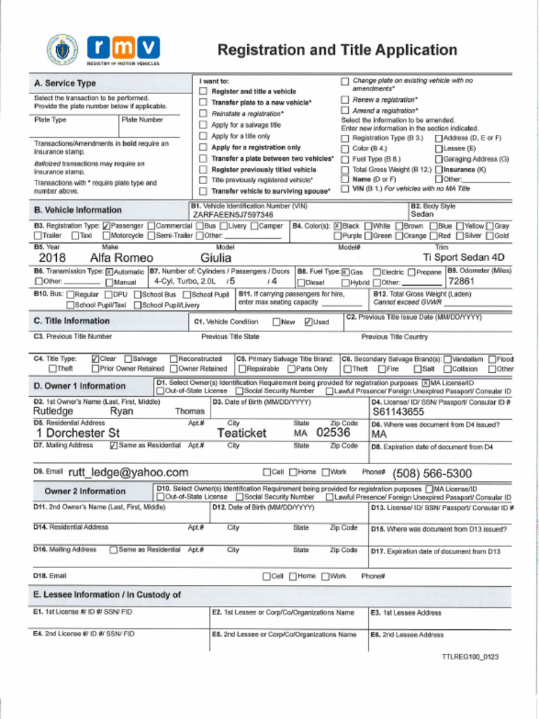 Ryan Rutledge - Signed RTA | PDF