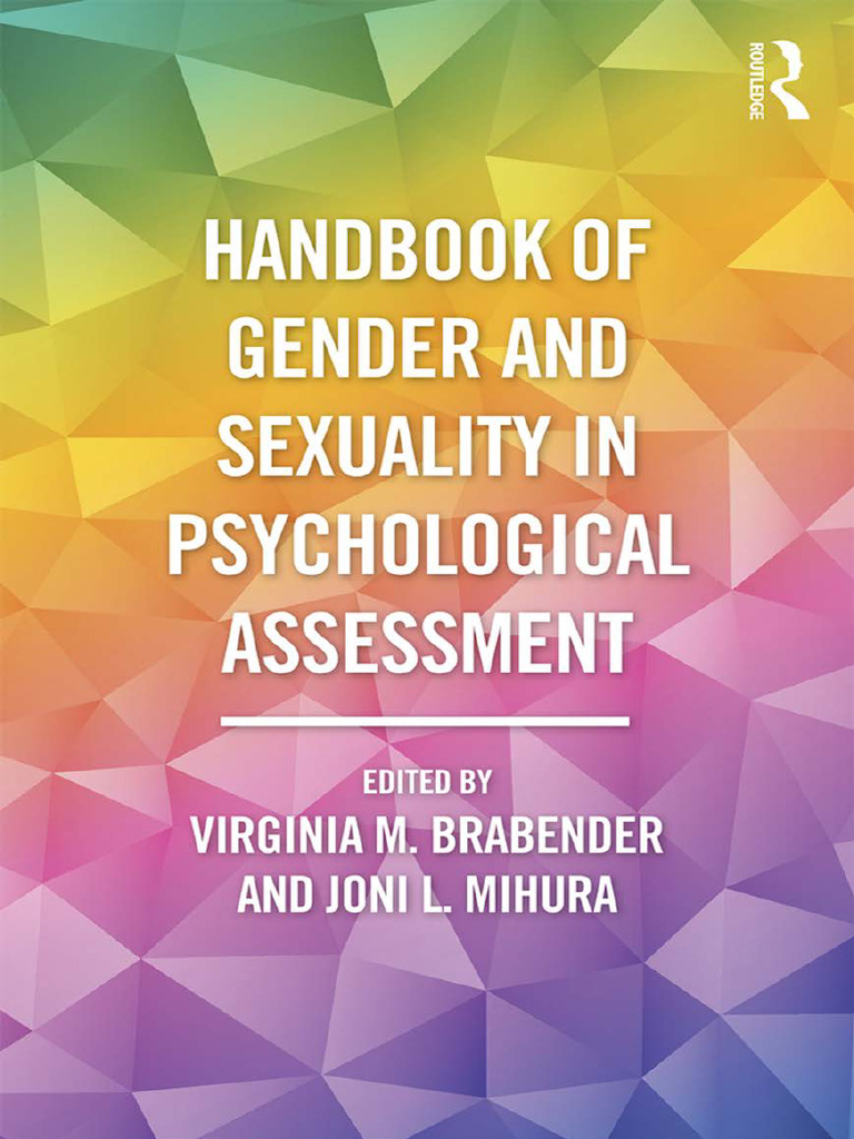 Handbook of Gender and Sexuality in Psychological Assessment 2016 ...