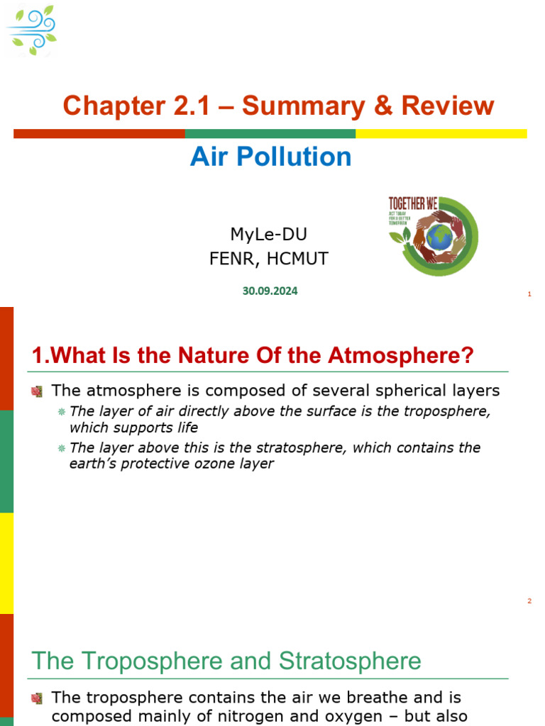 MyLeDU-Air Pollution-Summary-30.09.2024 | PDF | Atmosphere Of Earth ...