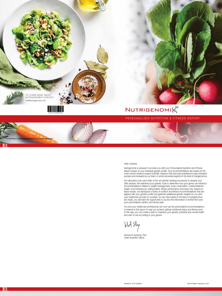 Health_sample_report_with_dietary_intake | PDF | Nutrition | Diet ...
