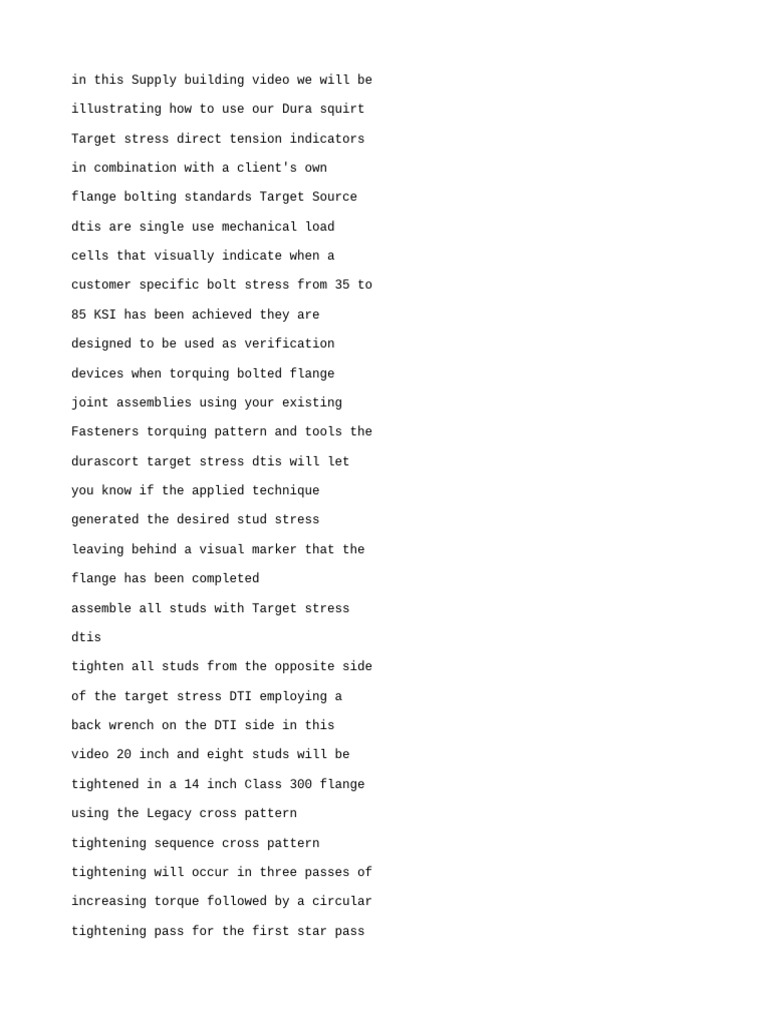 DuraSquirt® Target Stress DTI | PDF