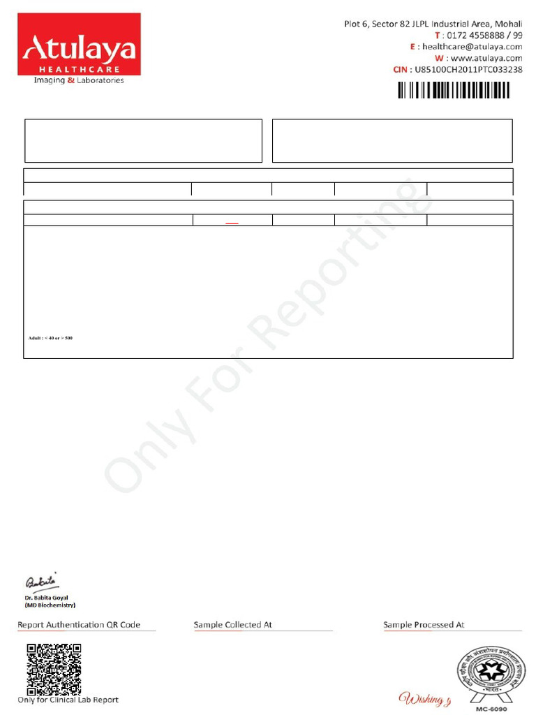 LabReportNew - 2024-08-25T173913.079 | PDF | Thyroid Stimulating Hormone | Vitamin B12