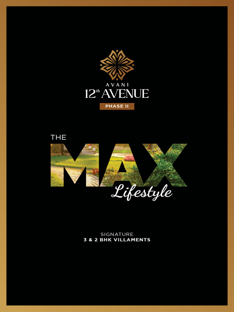 12th Avenue: Luxury 3 & 2 BHK Villaments | PDF | Bathroom | Door