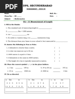 Grade 4 Measurement Conversion Worksheets | PDF | Litre | Quantity