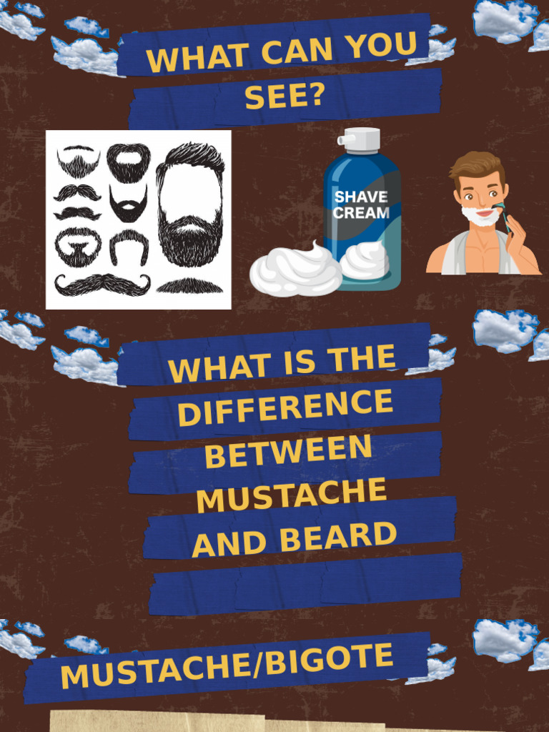 Shaving and Styling The Beard or Mustache | PDF | Beard | Facial Features